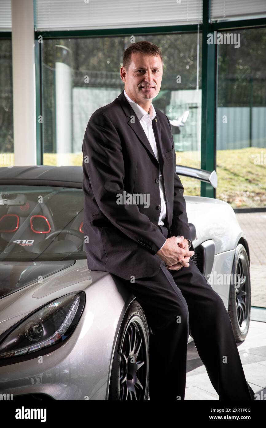 Phil Popham - Former CEO of Lotus Cars Stock Photo - Alamy