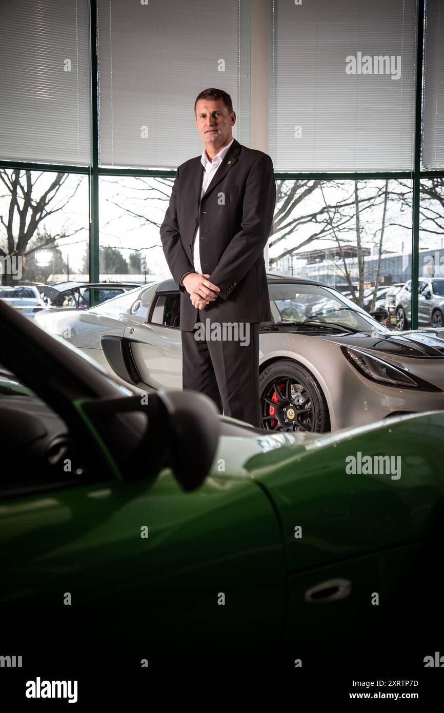 Phil Popham - Former CEO of Lotus Cars Stock Photo - Alamy