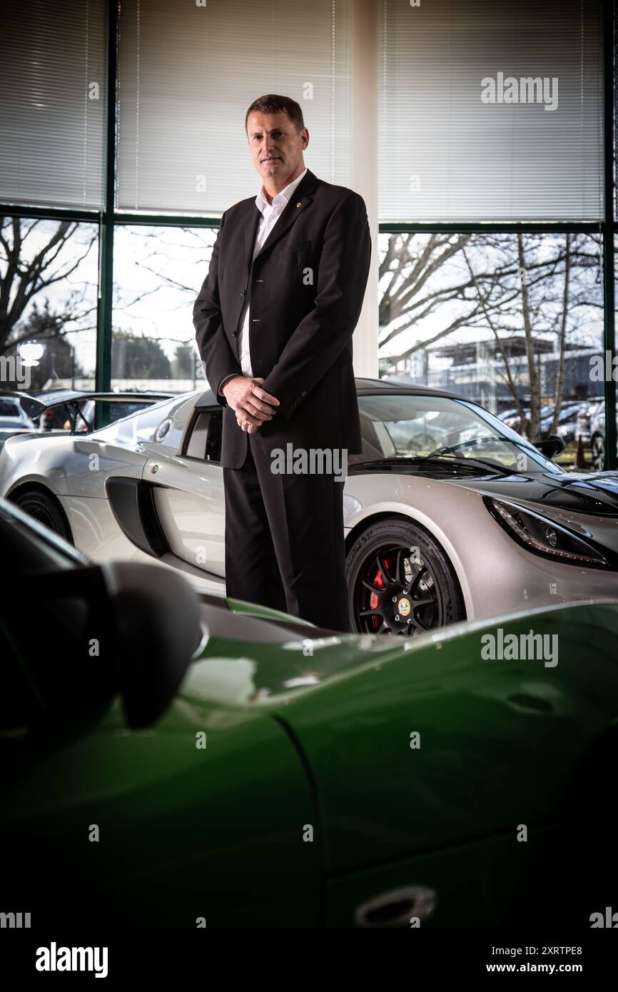 Phil Popham - Former CEO of Lotus Cars Stock Photo - Alamy