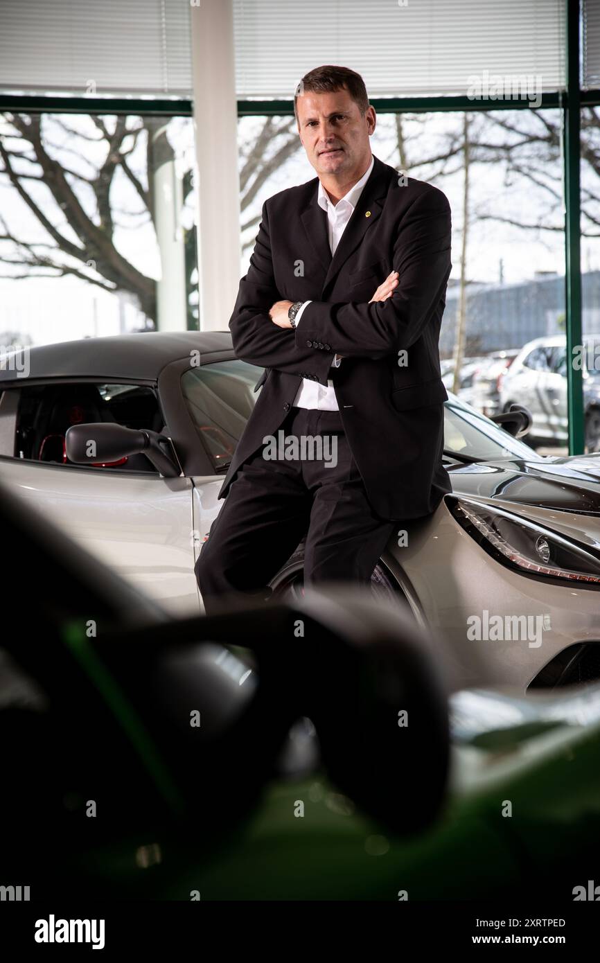 Phil Popham - Former CEO of Lotus Cars Stock Photo - Alamy