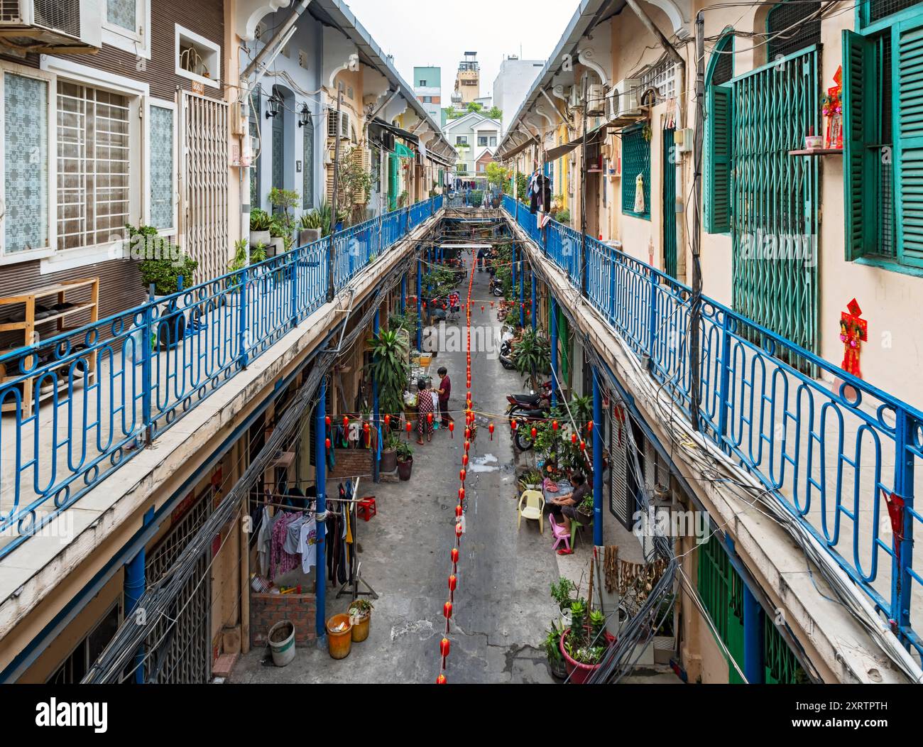 Hao Si Phuong Alley, Saigon Chinatown, Cho Lon, Ho Chi Minh City ...