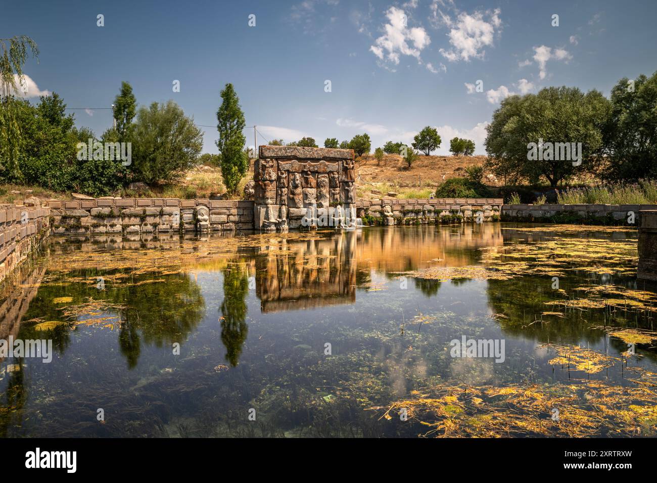 Eflatun Spring is a sacred water monument built during the Hittite ...