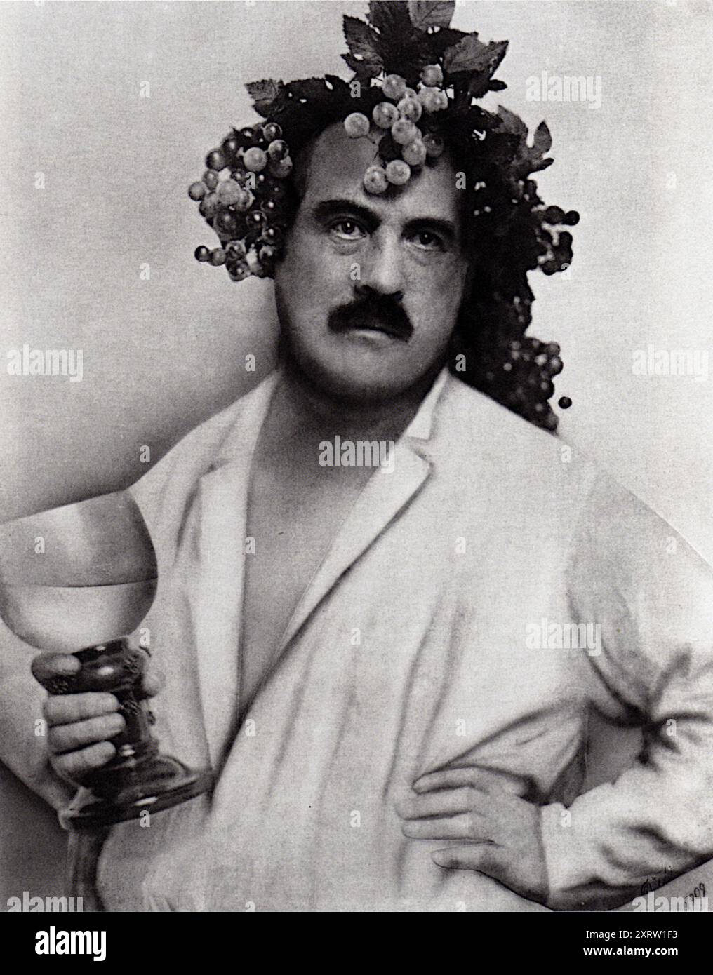 Lovis Corinth self-portrait as a Bacchant - 1909 Stock Photo - Alamy