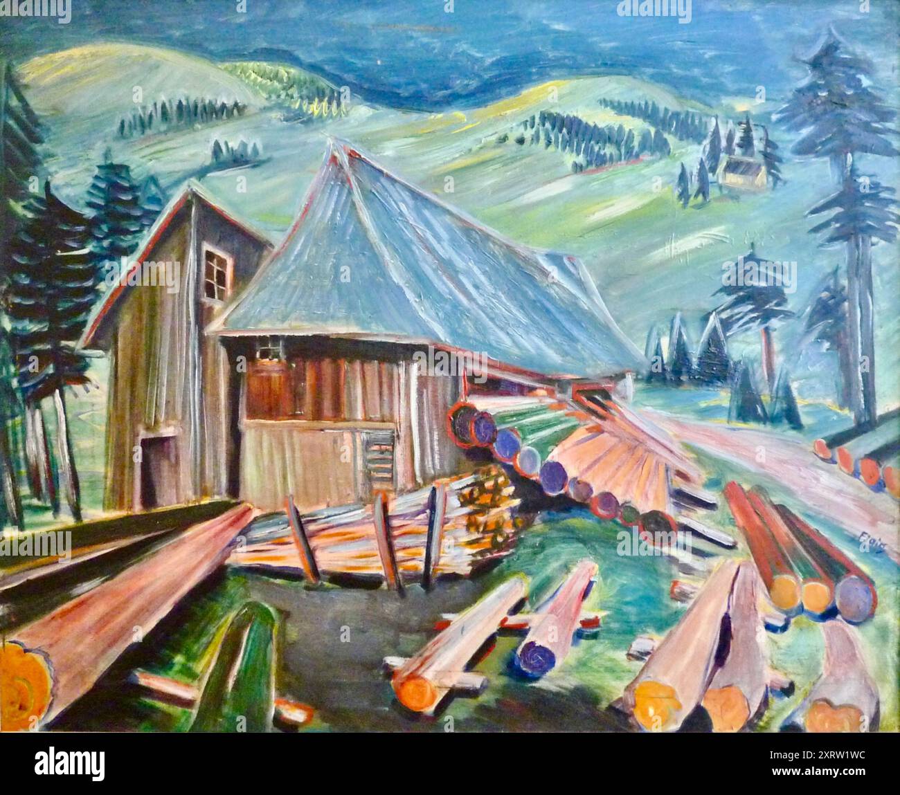 German expressionist landscape hi-res stock photography and images - Alamy