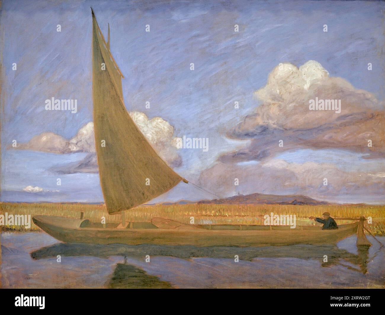 Fritz Mackensen - Lonely Journey near Worpswede, Germany - 1926 Stock ...