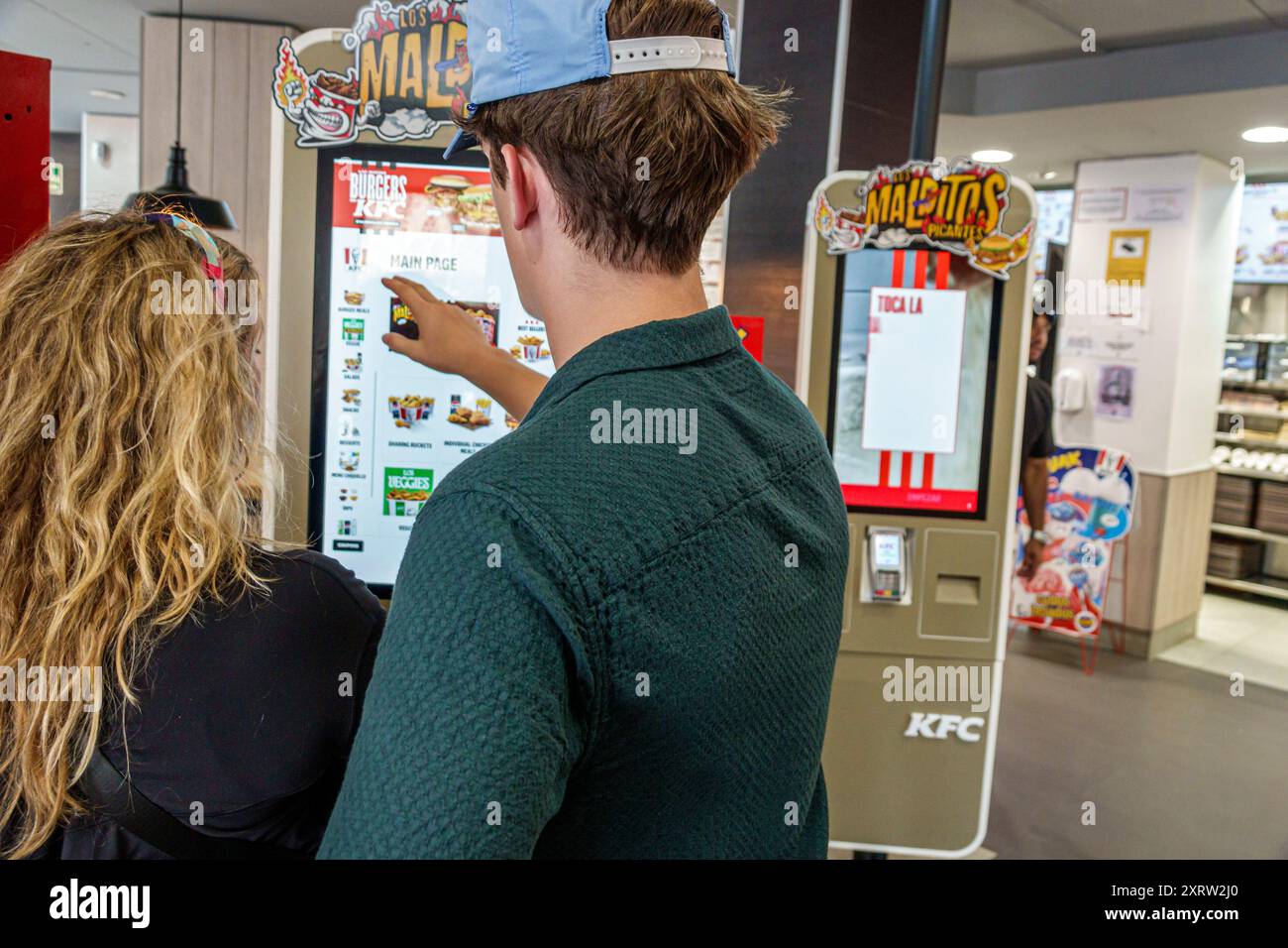 Kfc interior hi-res stock photography and images - Alamy