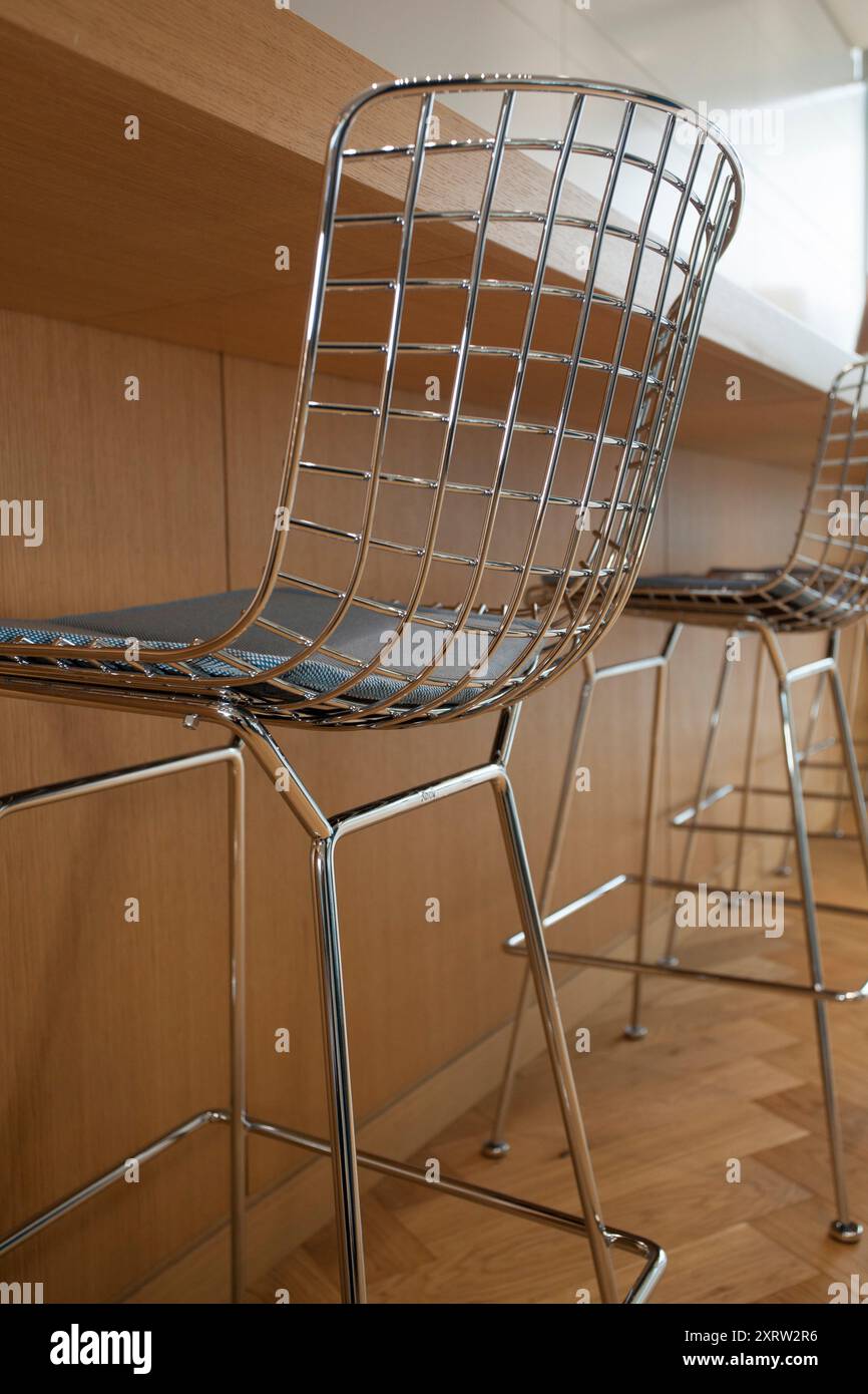 Wire chair hi-res stock photography and images - Alamy