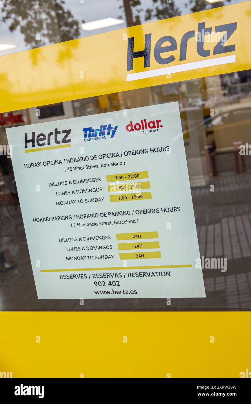 Hertz thrifty dollar hi-res stock photography and images - Alamy