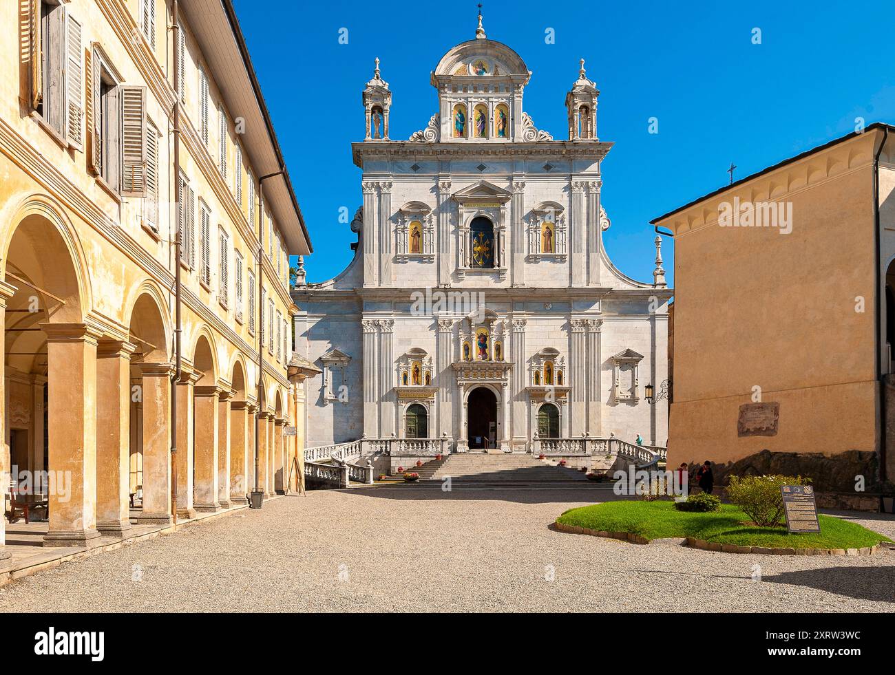 Italy Piedmont Valsesia Varallo Sesia - Sacro Monte di Varallo Basilica ...