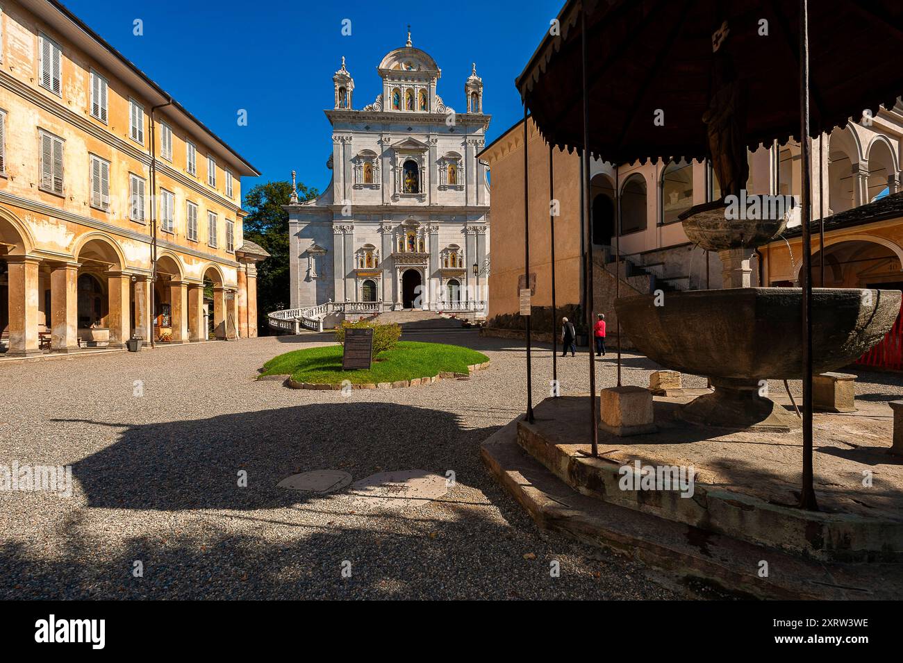 Italy Piedmont Valsesia Varallo Sesia - Sacro Monte di Varallo Basilica ...