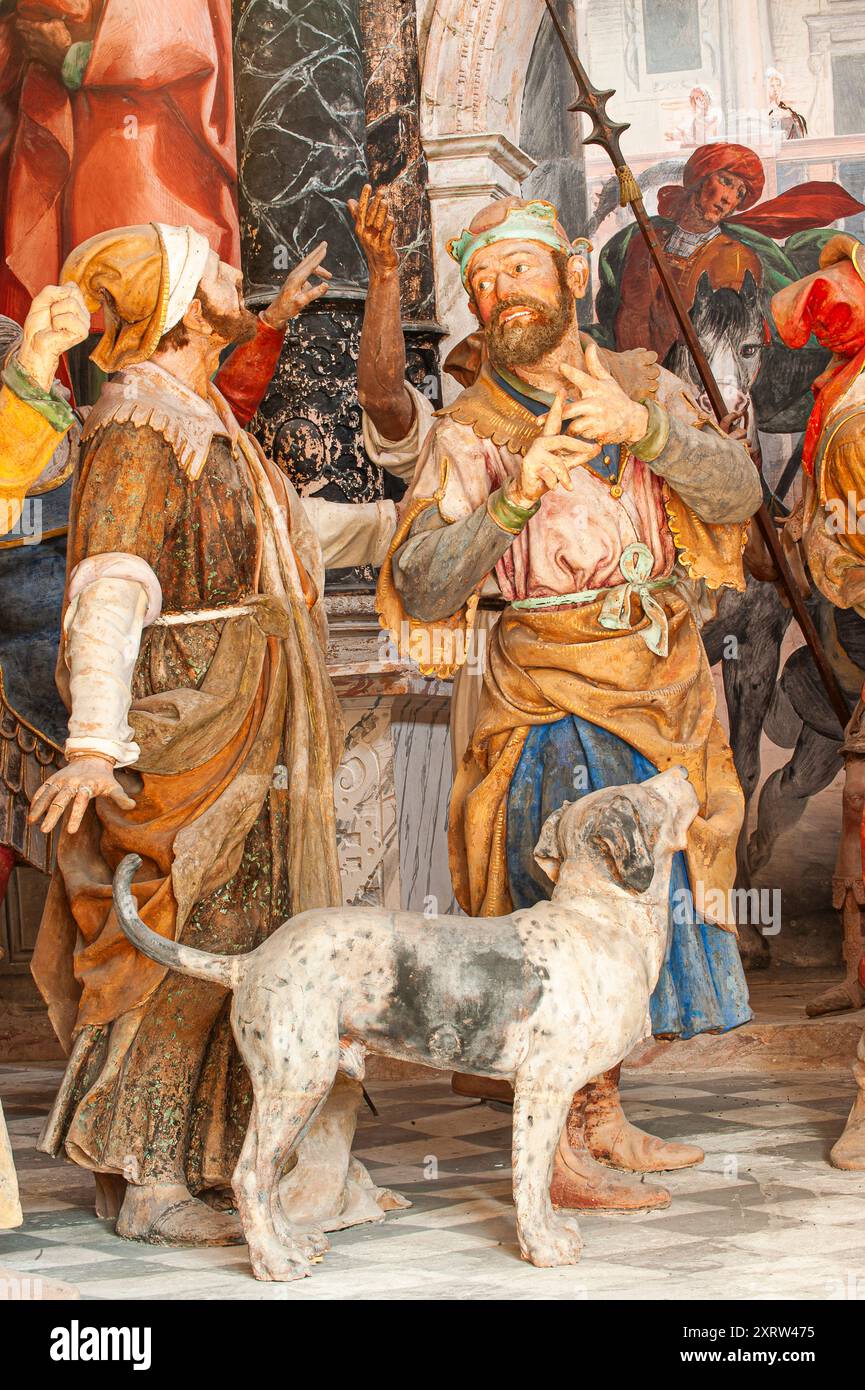 Italy Piedmont Valsesia Varallo Sesia - Sacro Monte di Varallo - Chapel ...