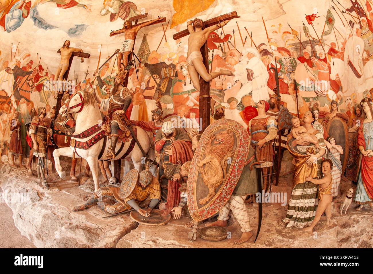 Italy Piedmont Valsesia Varallo Sesia - Sacro Monte di Varallo - Death ...