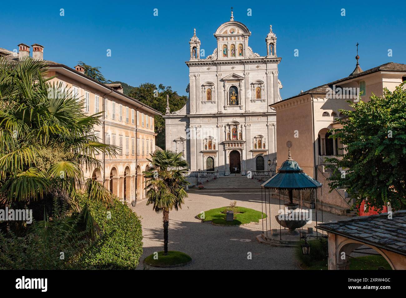 Italy Piedmont Valsesia Varallo Sesia - Sacro Monte di Varallo Basilica ...