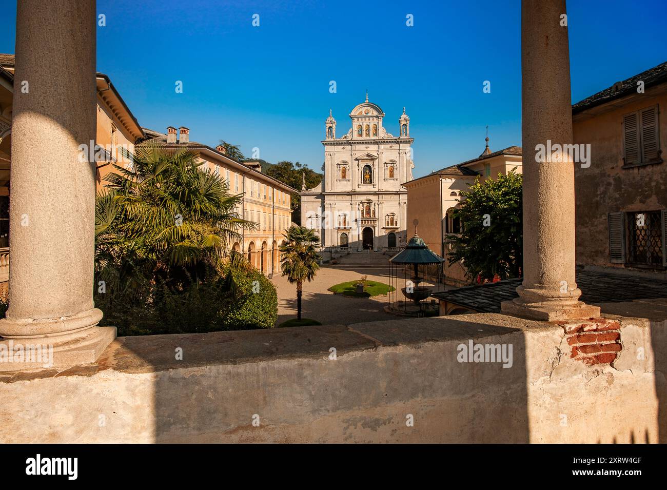 Italy Piedmont Valsesia Varallo Sesia - Sacro Monte di Varallo Basilica ...