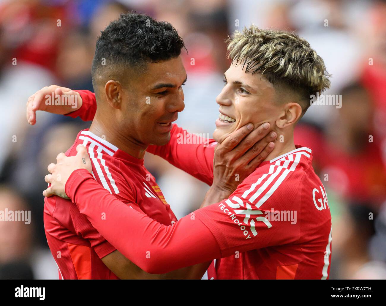 Garnacho manchester united 2024 wembley hi-res stock photography and ...