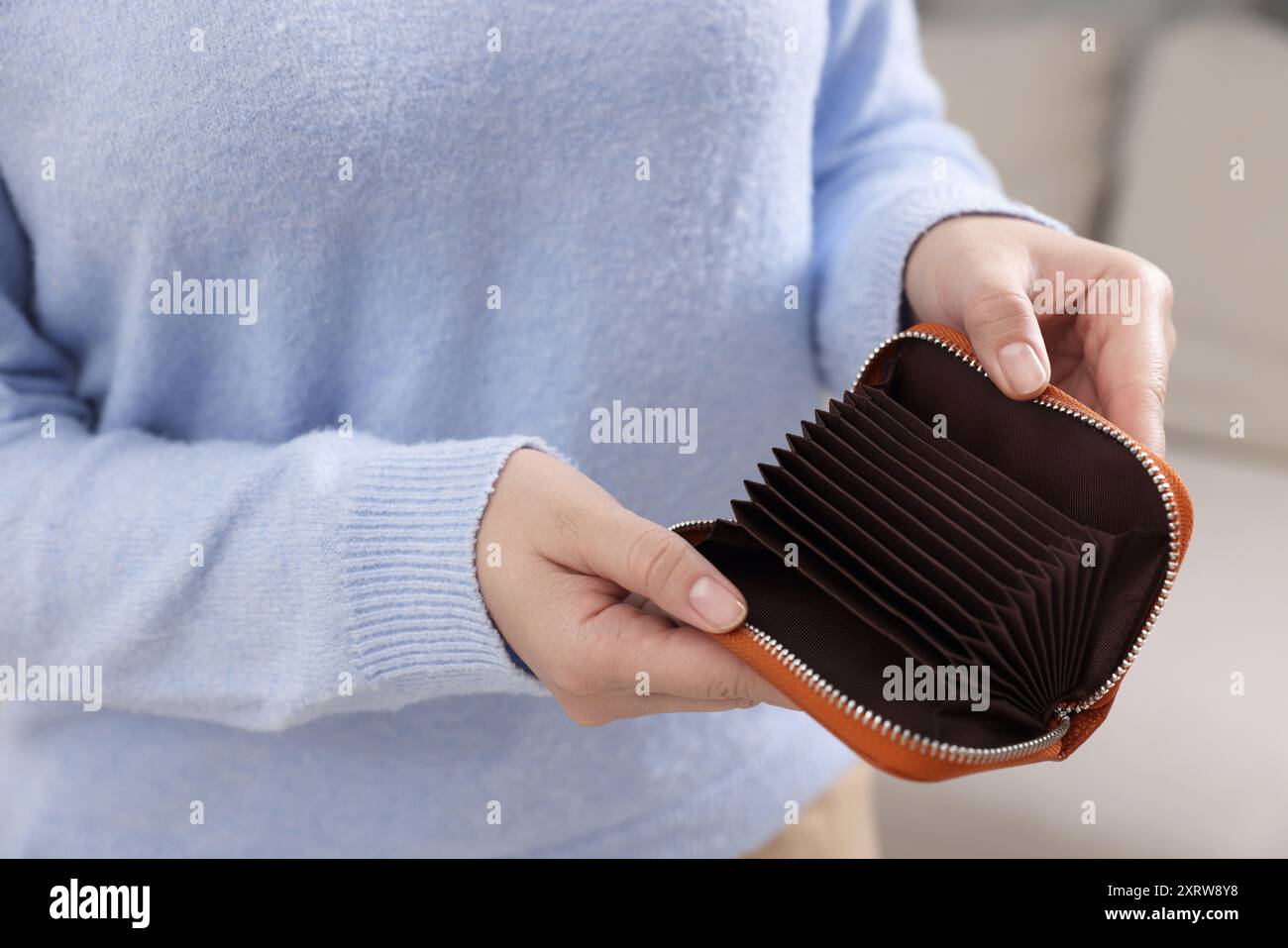 Empty open hands wallet poor crisis shopping money hi-res stock ...