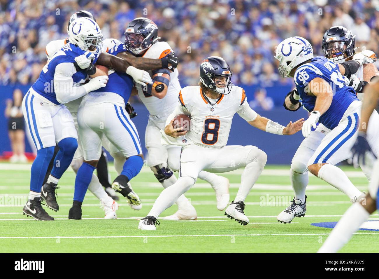 Jarrett stidham broncos hi-res stock photography and images - Alamy
