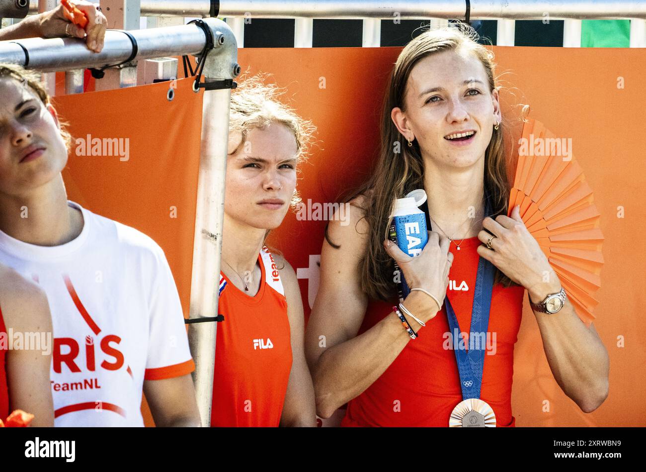SCHEVENINGEN - Femke Bol during the homecoming party of the Dutch ...