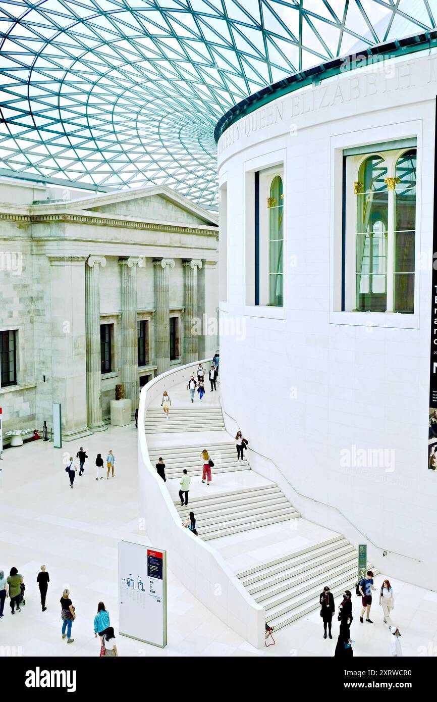 The Great Court in the British Museum, London,UK Stock Photo - Alamy