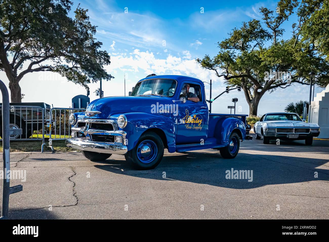 Gulfport, MS - October 02, 2023: Low perspective front corner view of a ...