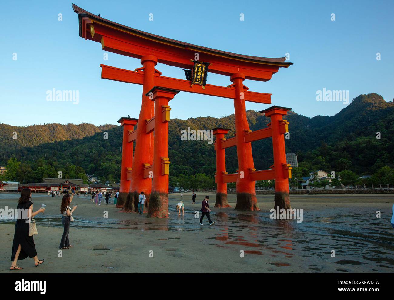 Itsukushima (aka Miyajima), Hatsukaichi, Hiroshima, Japan Stock Photo ...