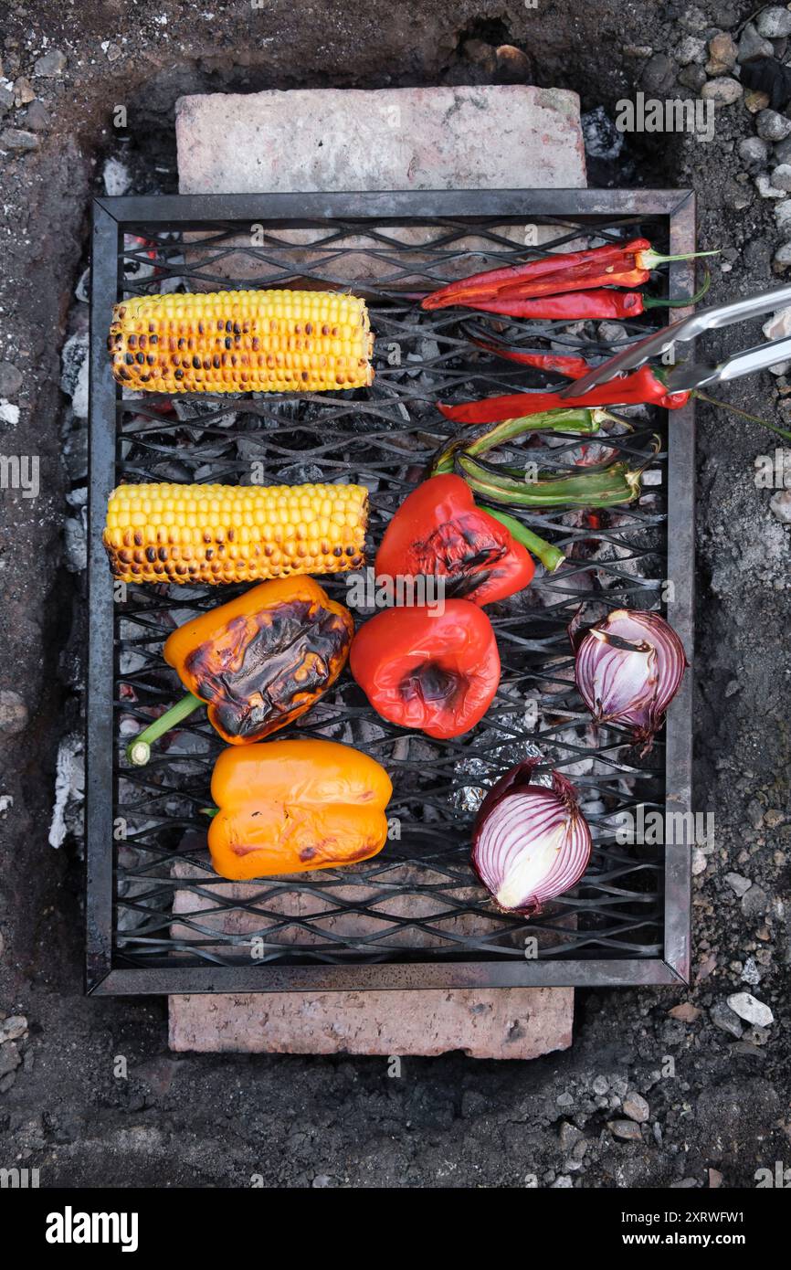 Close up barbecue bbq shot hi-res stock photography and images - Alamy