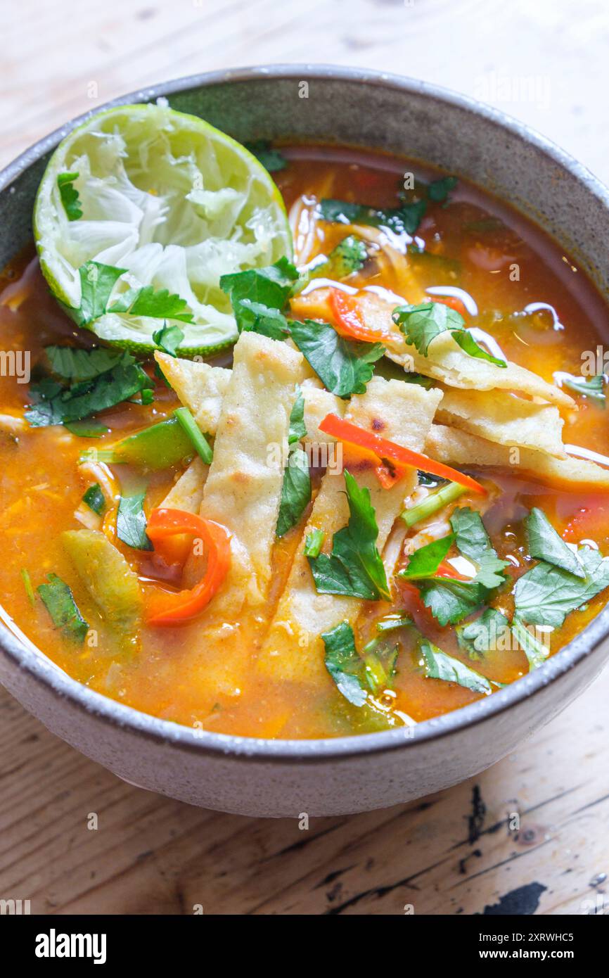 Asian inspired soup hi-res stock photography and images - Alamy