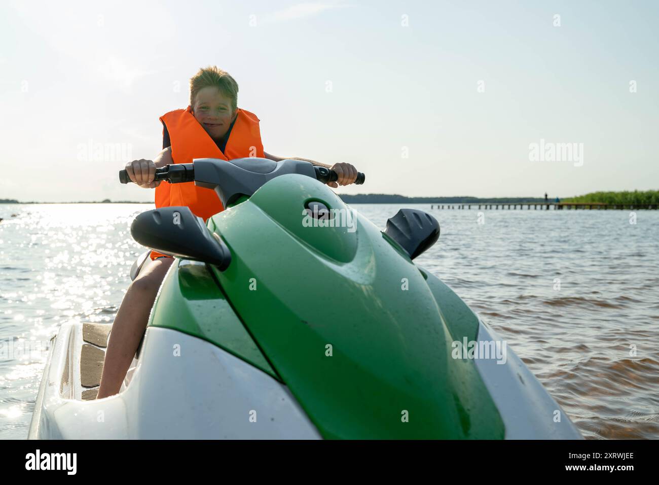 Jet ski child hi-res stock photography and images - Alamy