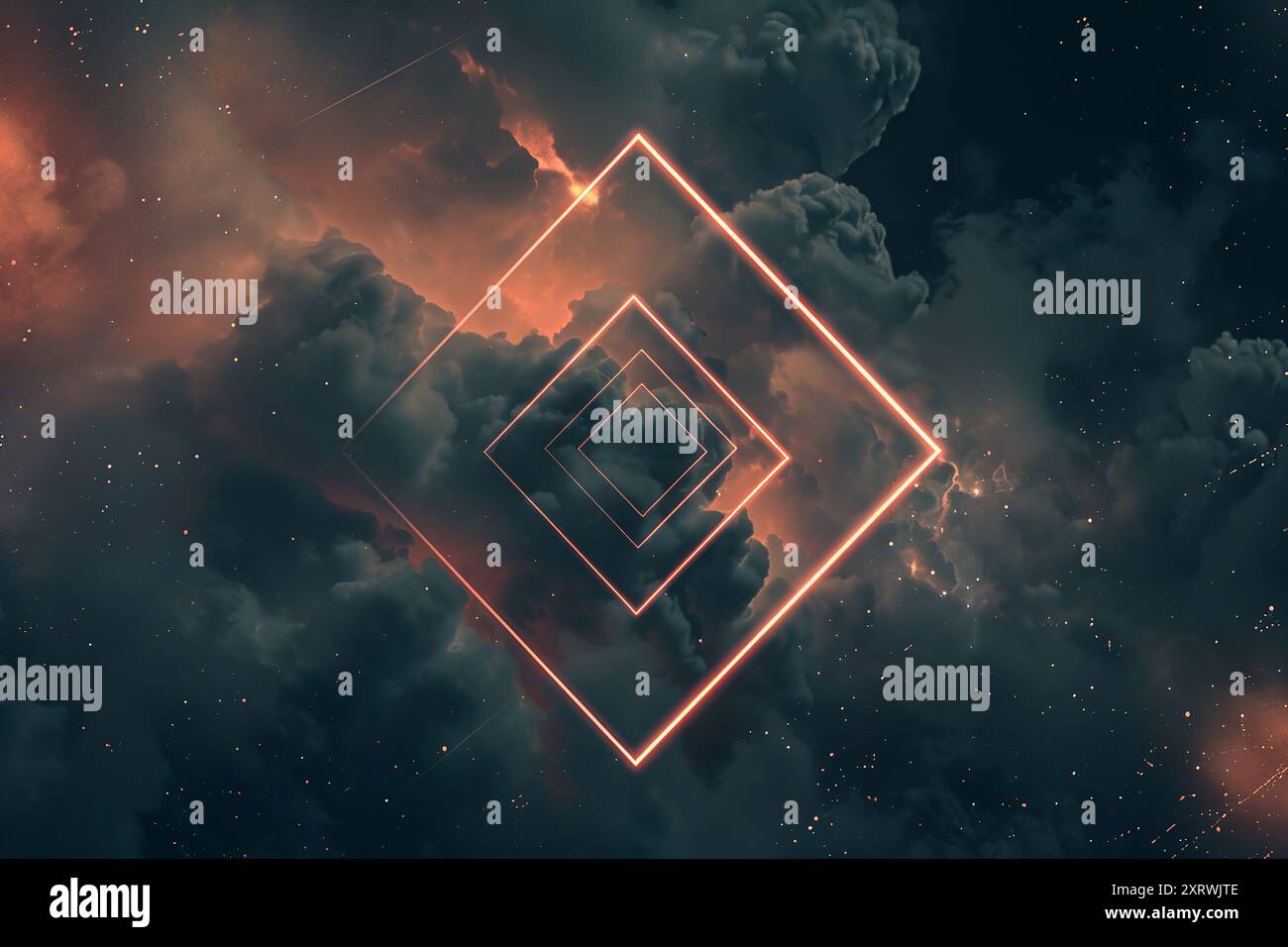 Futuristic star composition hi-res stock photography and images - Alamy