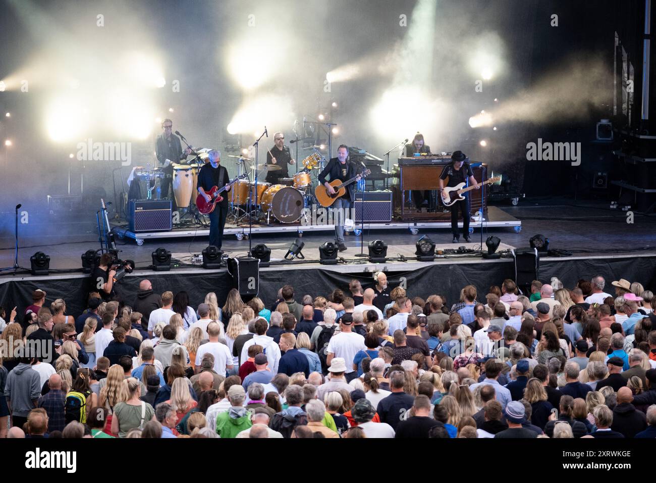 Trondheim, Norway. 07th, August 2024. The Norwegian rock band CC ...