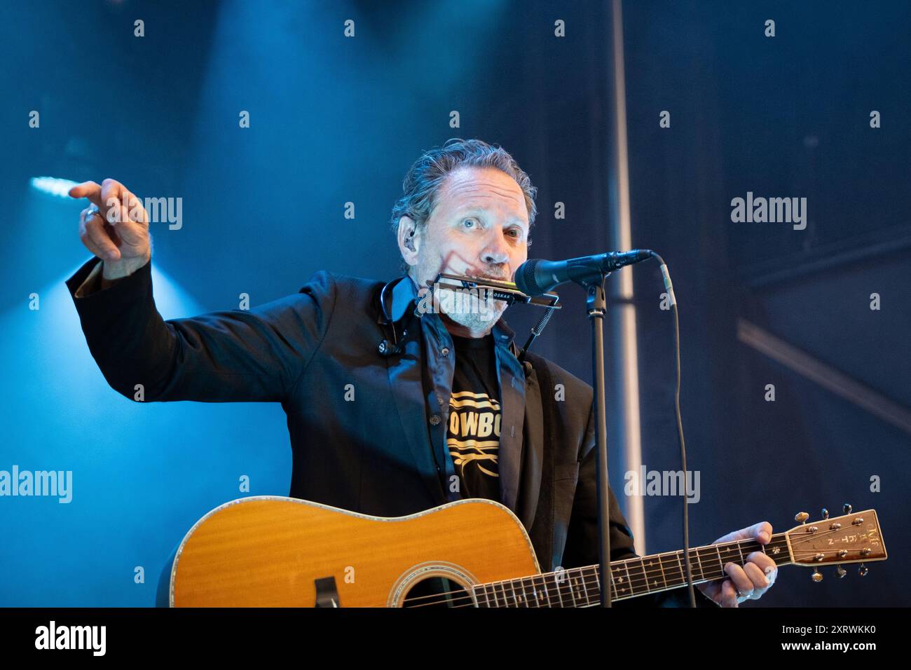 Trondheim, Norway. 07th, August 2024. The Norwegian rock band CC ...