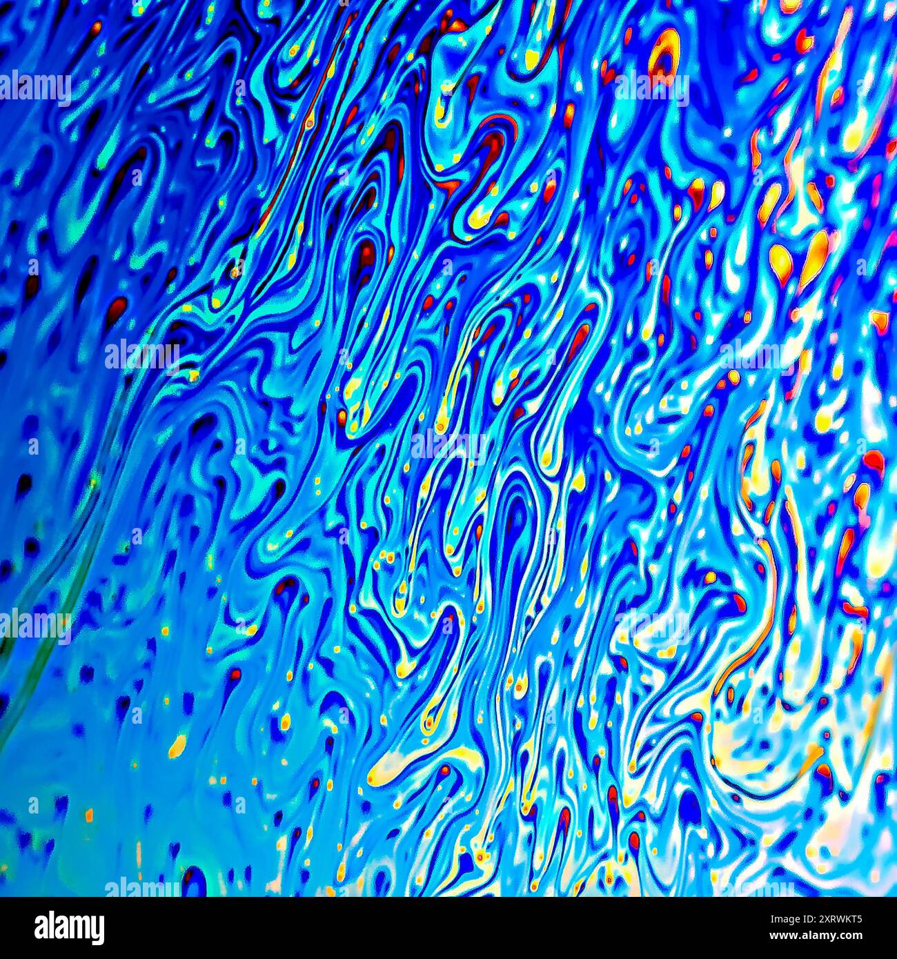 Soap bubbles through a macro lens Stock Photo - Alamy