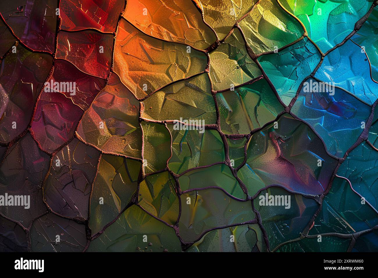 Colorful abstract stained glass background. Vibrant stained glass ...