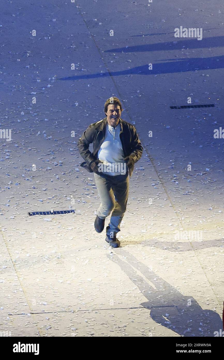 Tom Cruise Closing Ceremony during the Olympic Games Paris 2024 on 11 ...