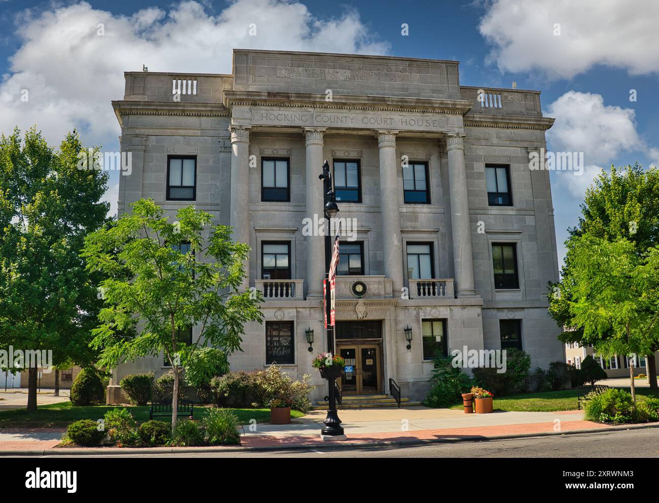 Hocking county Courthouse located in downtown Logan Ohio USA 2024 Stock ...