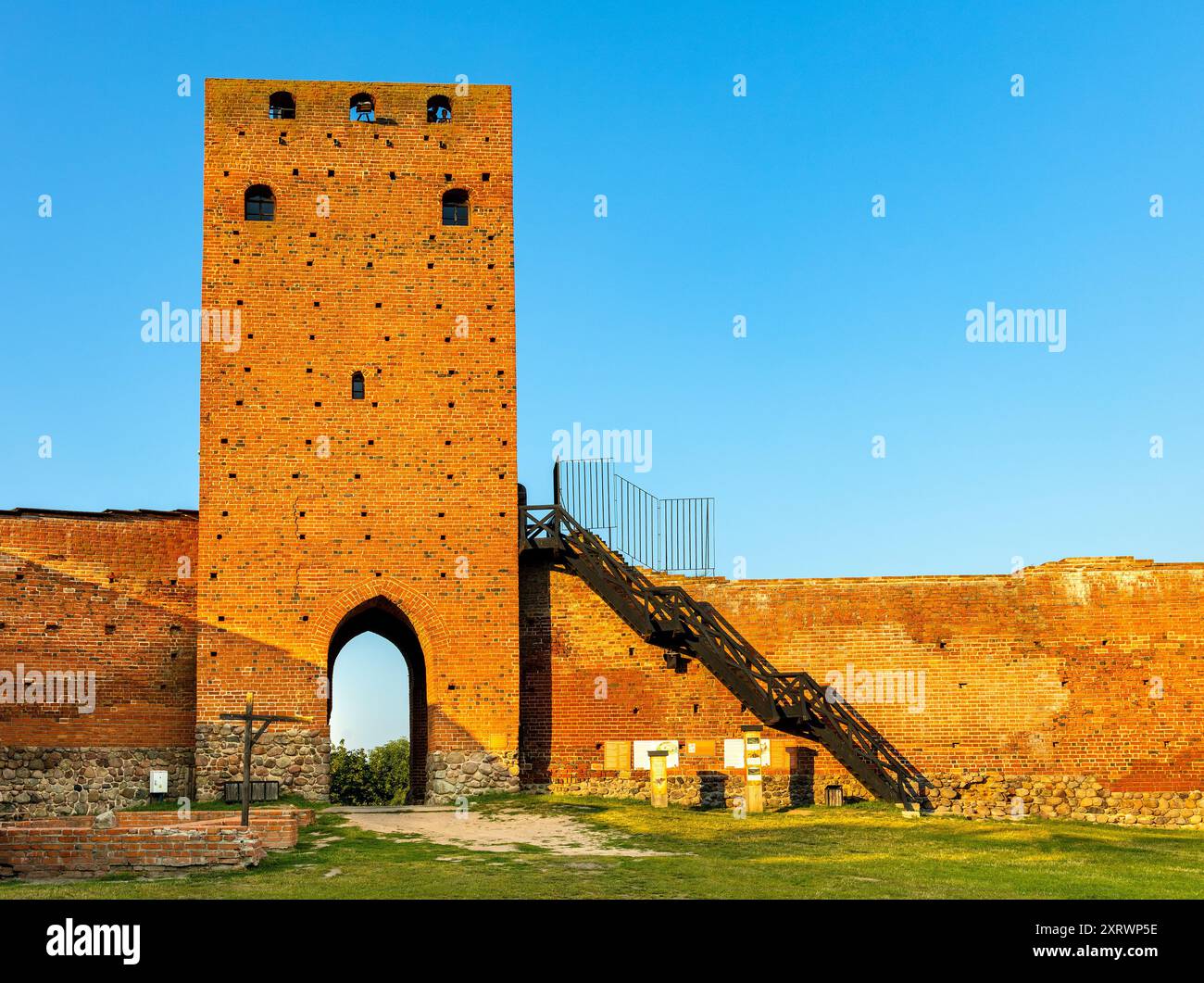 Czersk, Poland - July 15, 2024: Mazovian Princes medieval Castle in ...