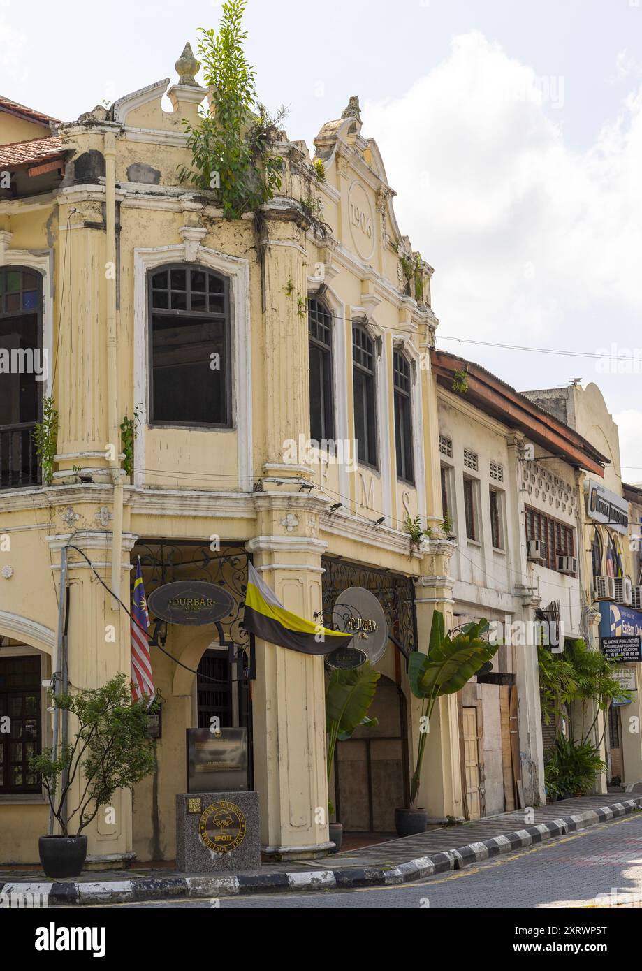 FMS heritage house in the British colonial-era architecture, Perak ...