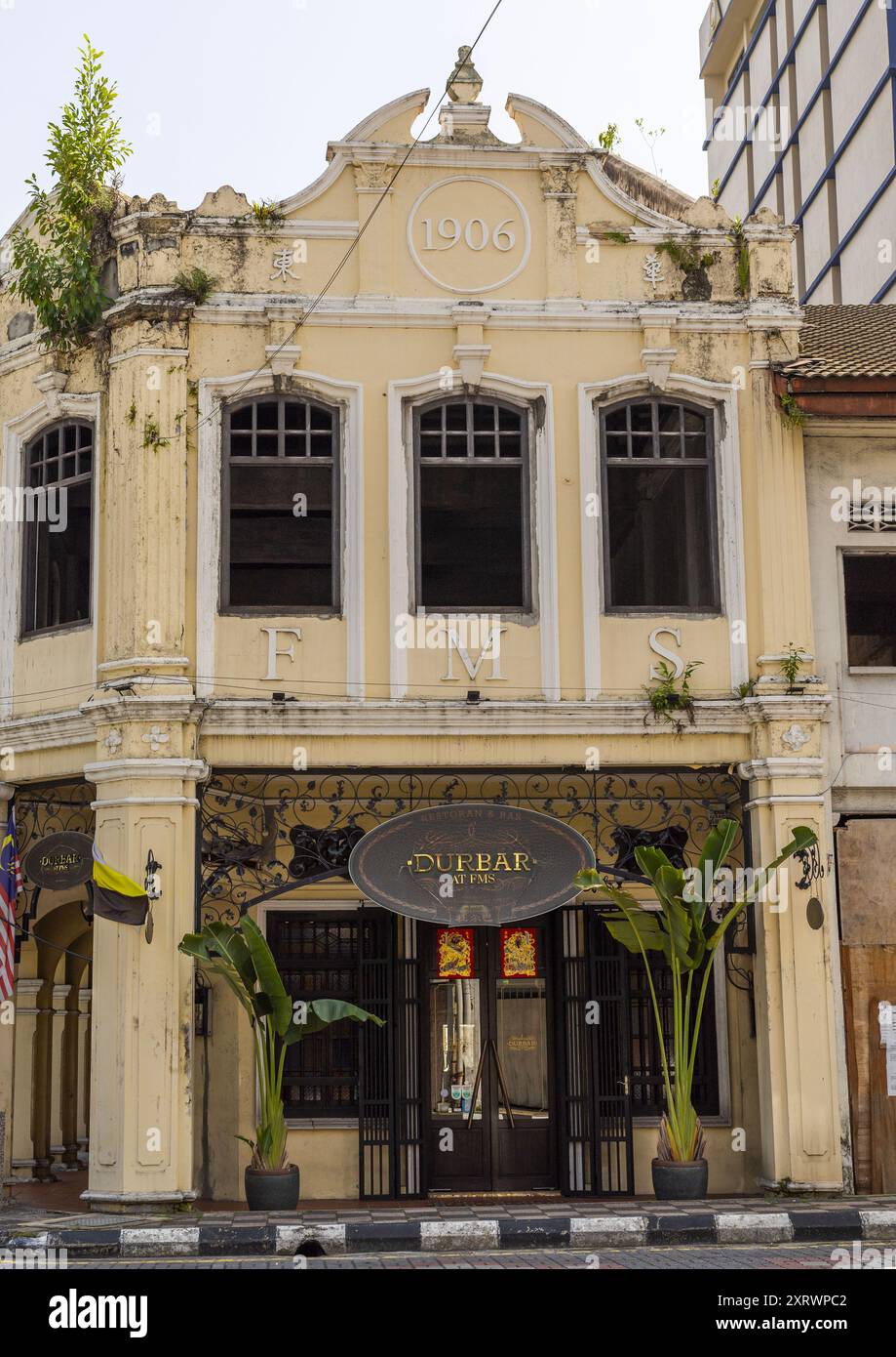 FMS heritage house in the British colonial-era architecture, Perak ...