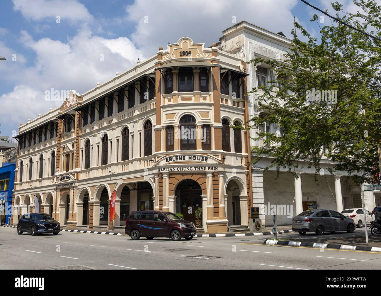 Chung Thye Phin heritage building in the British colonial-era ...