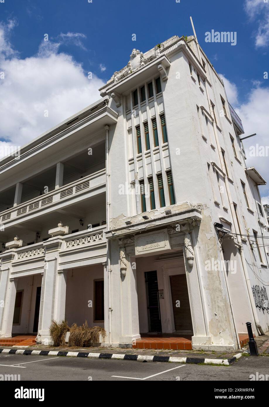 Mercantile Bank heritage building in the British colonial-era ...