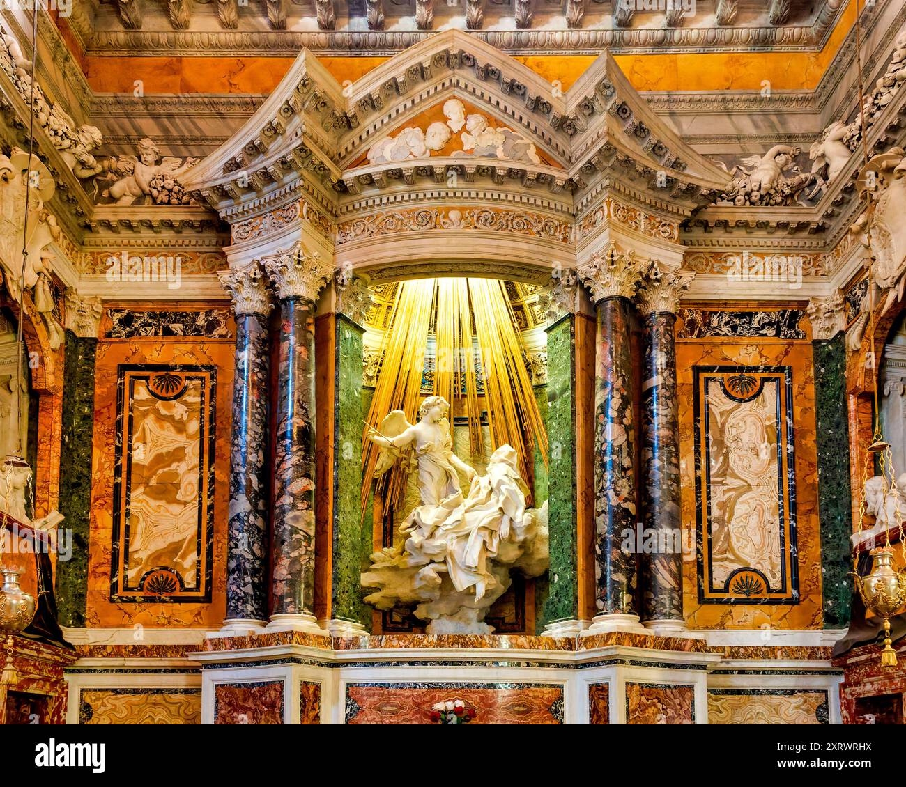 Gian lorenzo bernini teresa hi-res stock photography and images - Alamy