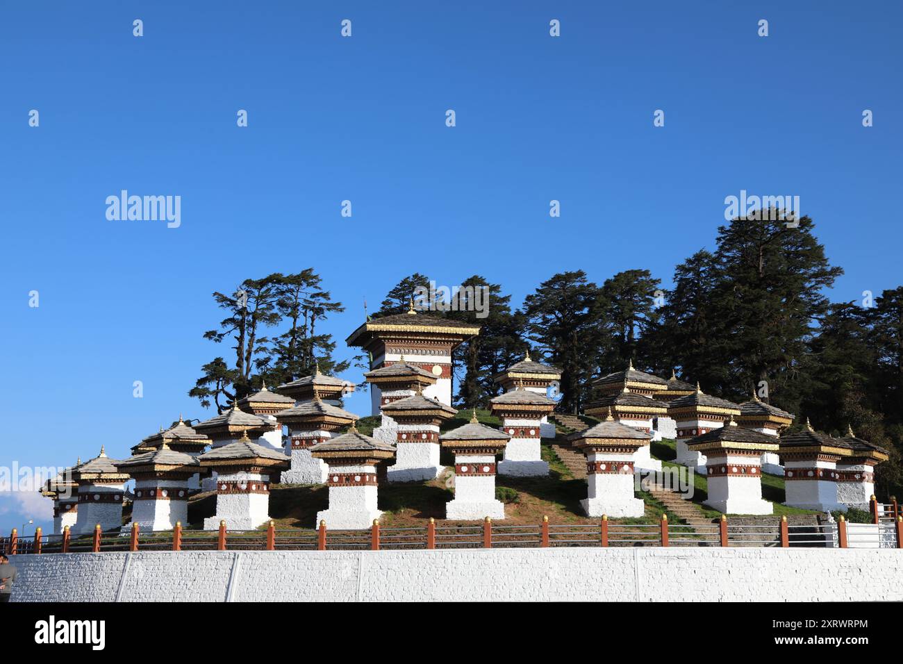 Scenic Dochula Pass in Thimphu, Bhutan Stock Photo - Alamy