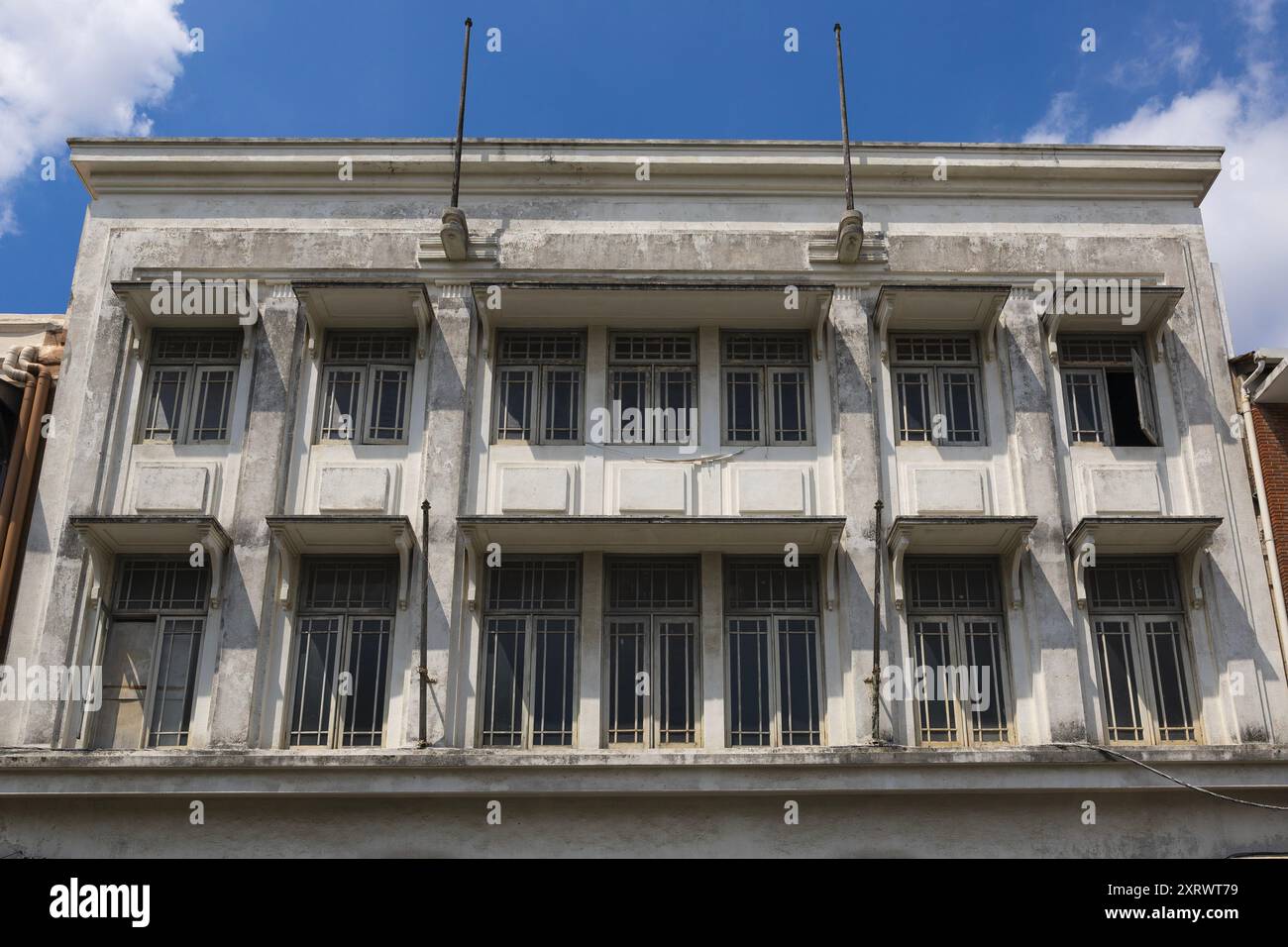 Heritage building in the British colonial-era architecture, Perak, Ipoh ...