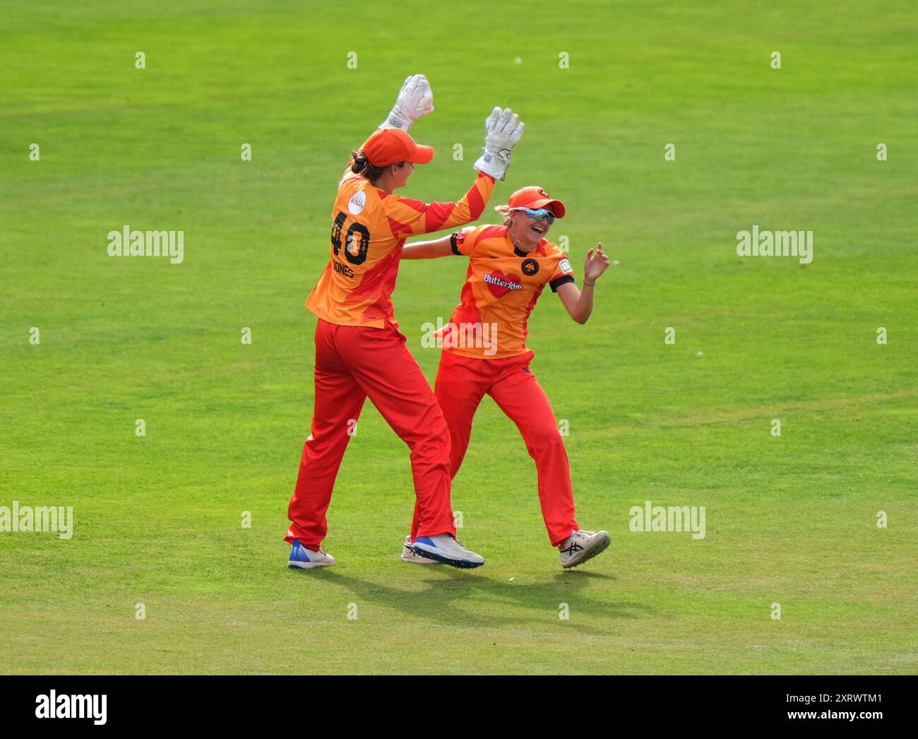 Birmingham Phoenix's Hannah Baker celebrates catching out Trent Rockets ...