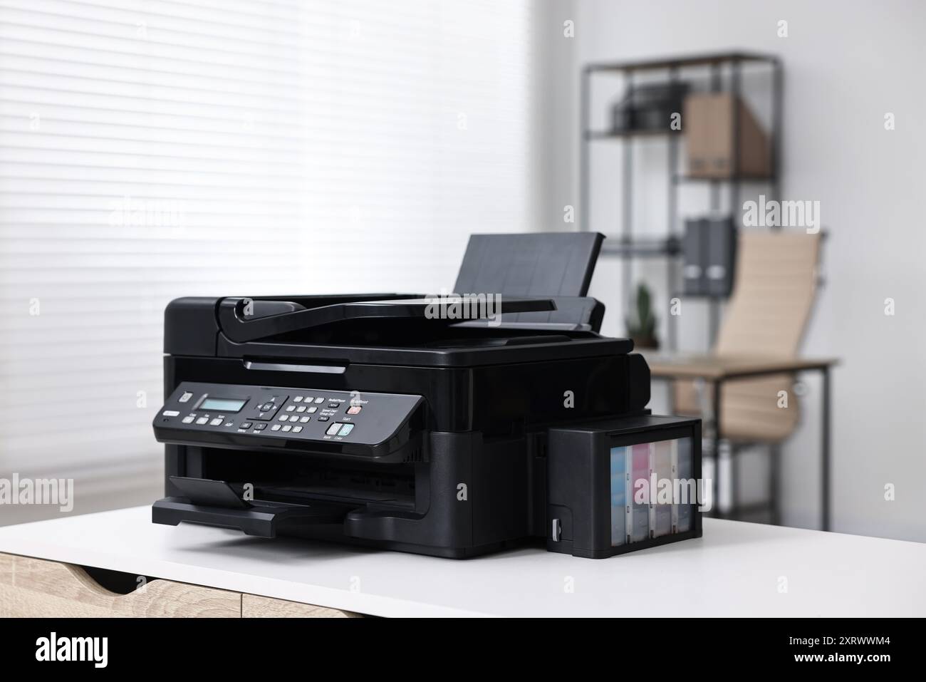 Modern computer setup and printer hi-res stock photography and images ...