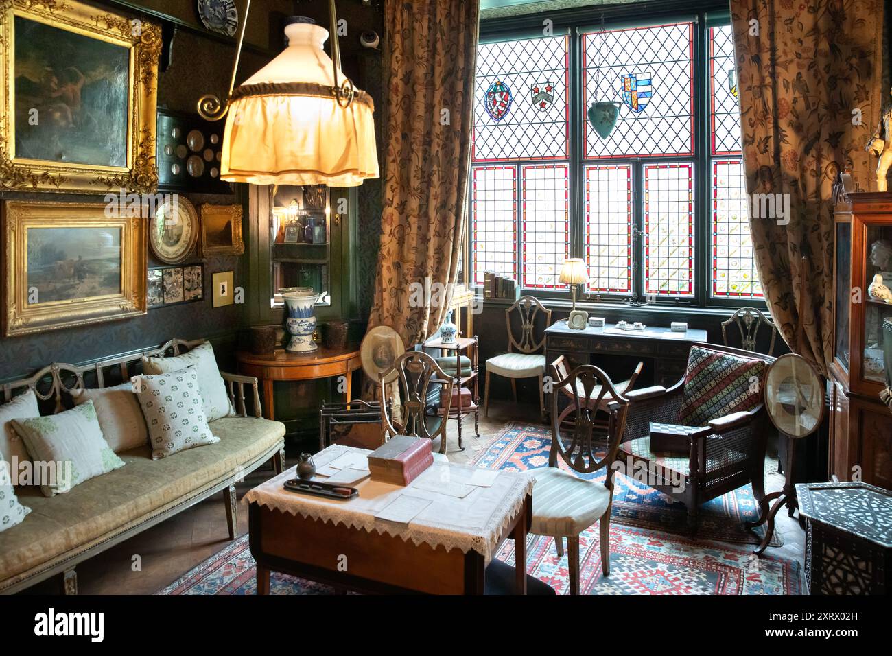 The Morning Room, Sambourne House In Kensington. Uk Stock Photo - Alamy