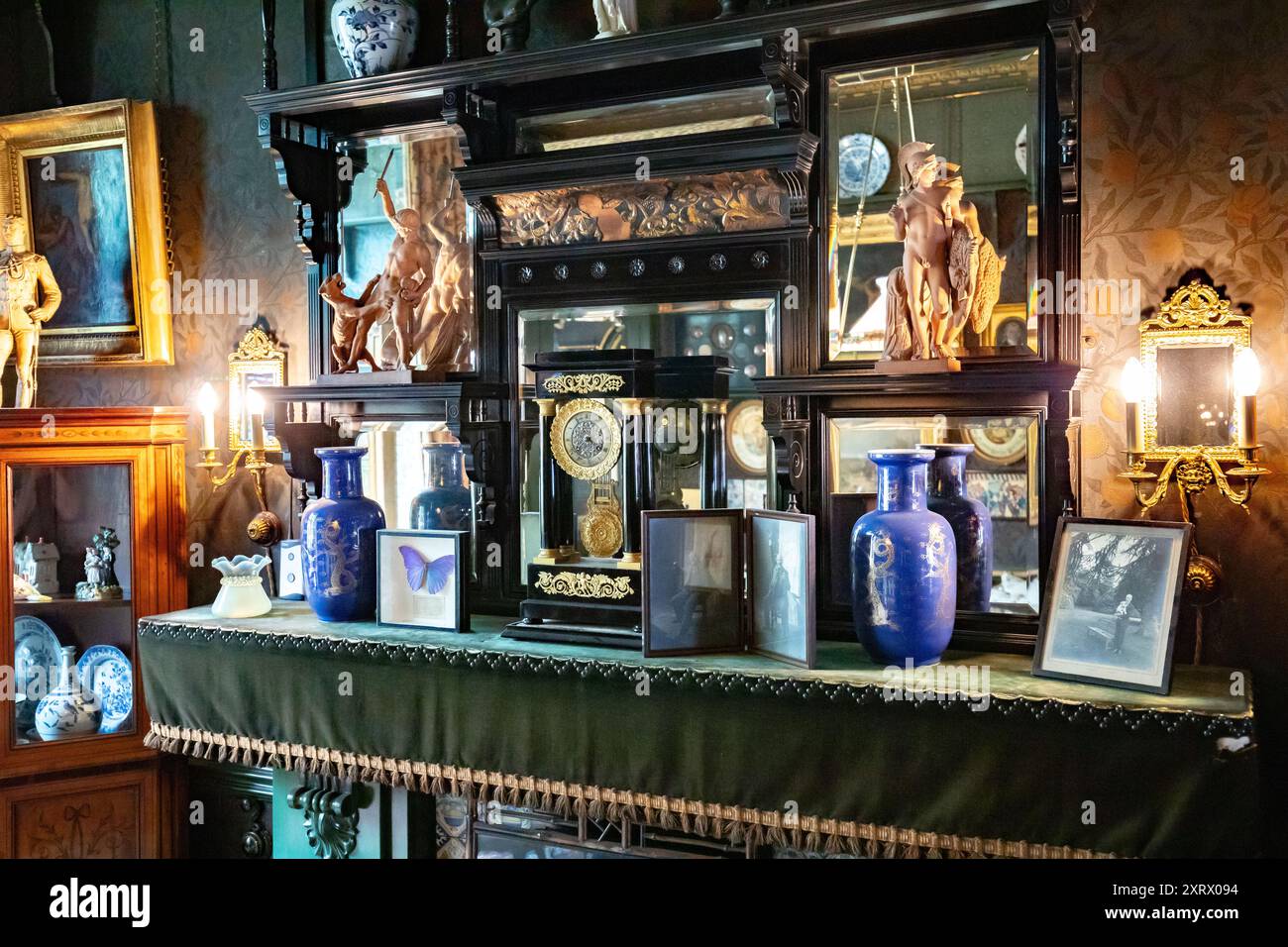 The Morning Room, Sambourne House In Kensington. Uk Stock Photo - Alamy