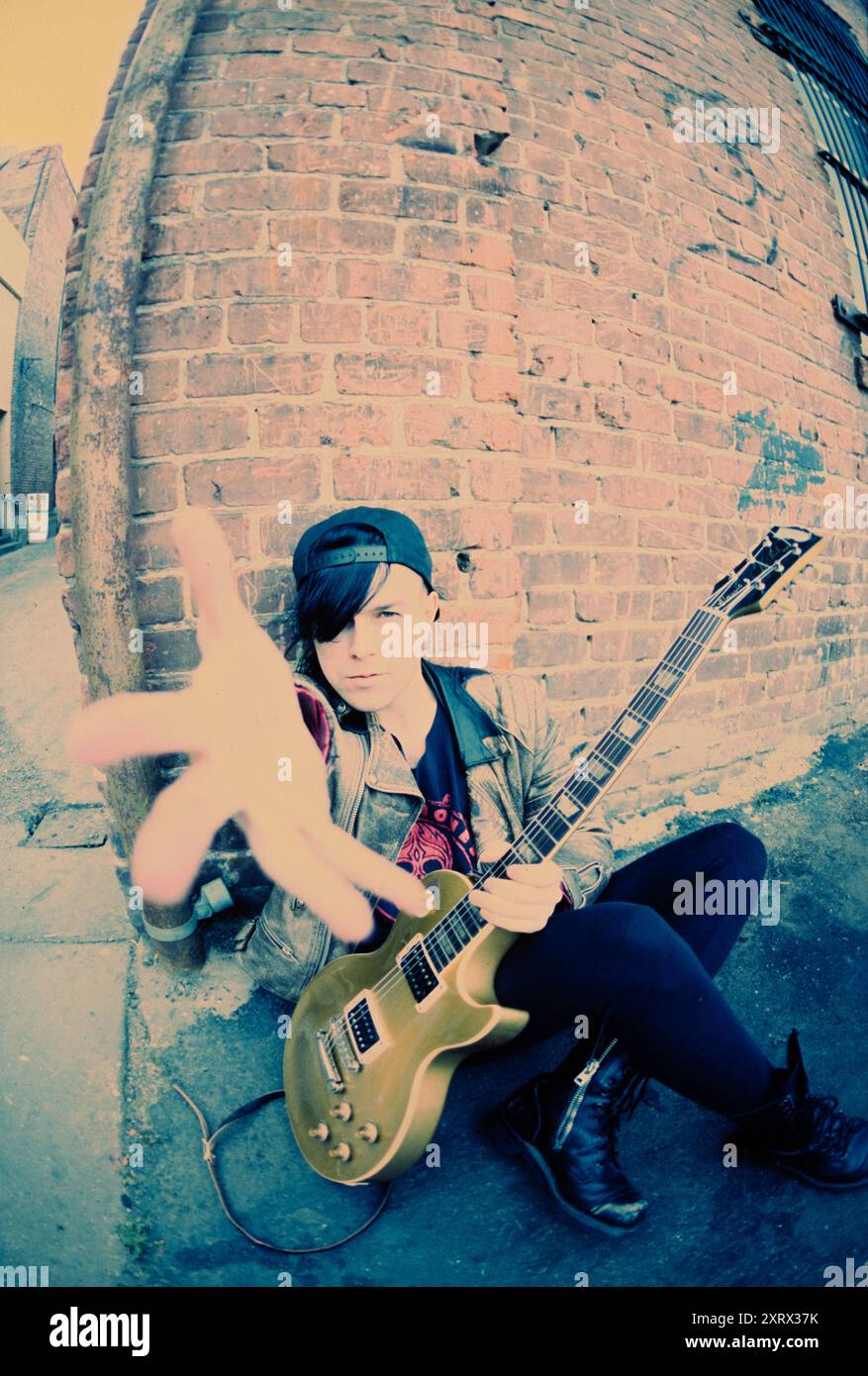 Harry Cody of Shotgun Messiah San Francisco , California 1992 Credit ...