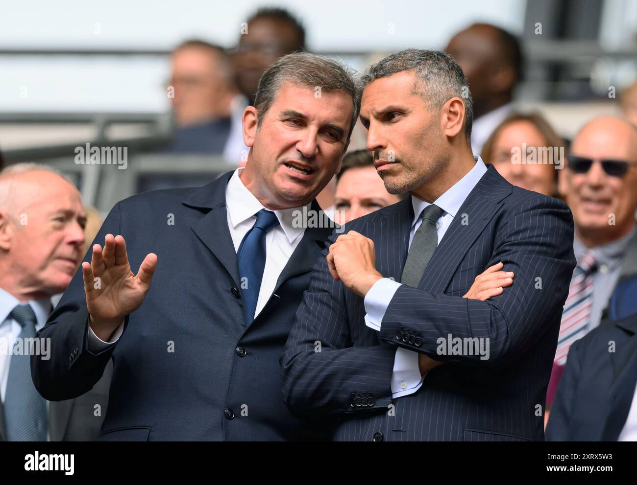 London, UK. 10th Aug, 2024 - Manchester City v Manchester United ...