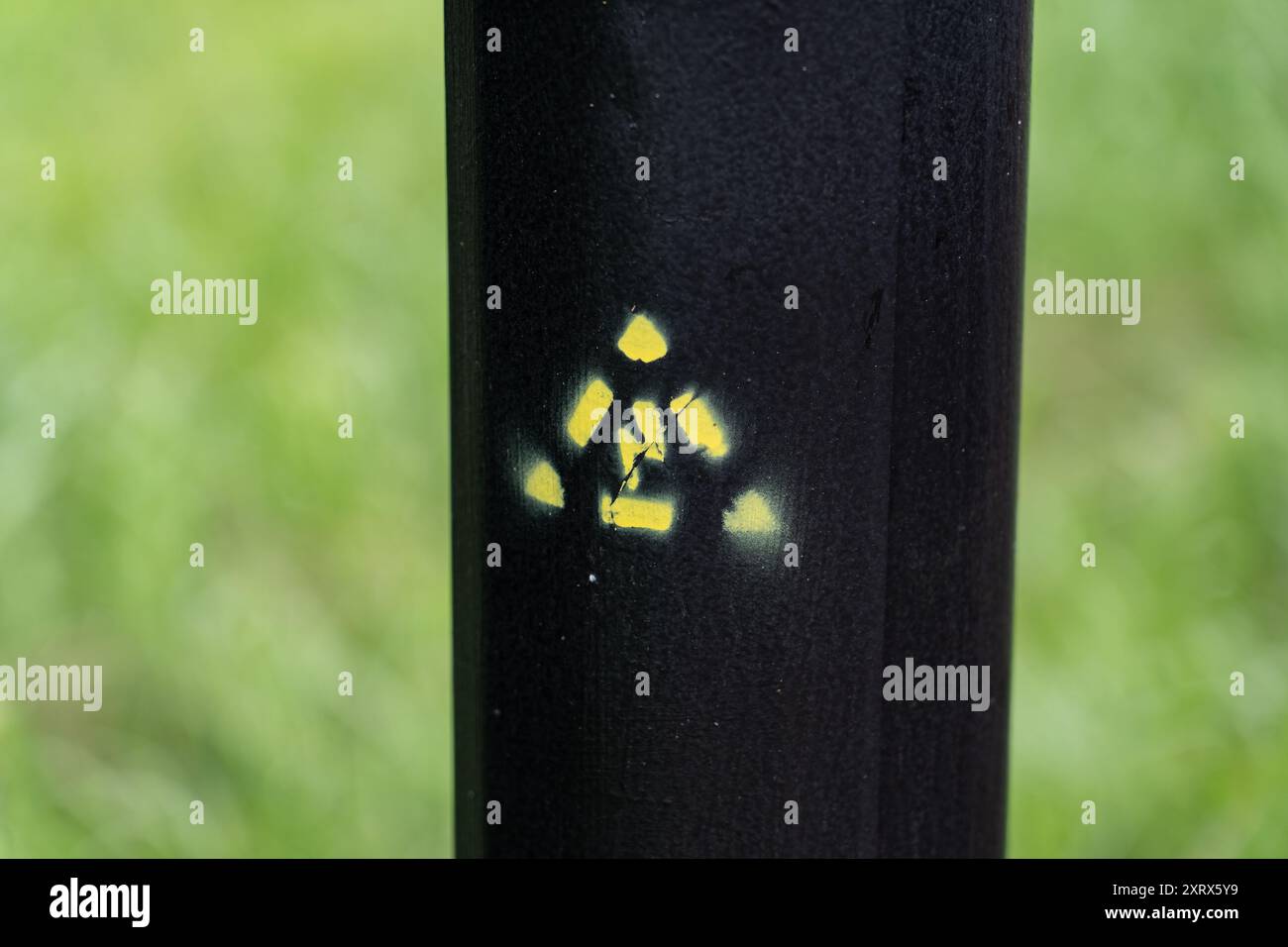 High voltage designations. Symbol of electrical danger Stock Photo - Alamy